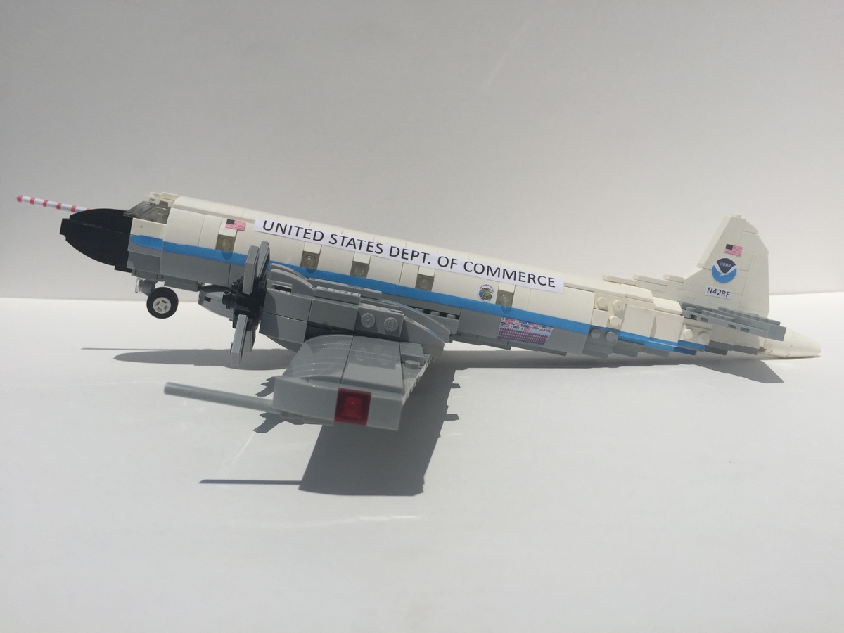 LEGO IDEAS - Product Ideas - NOAA P-3 Orion Hurricane Hunter (Kermit ...