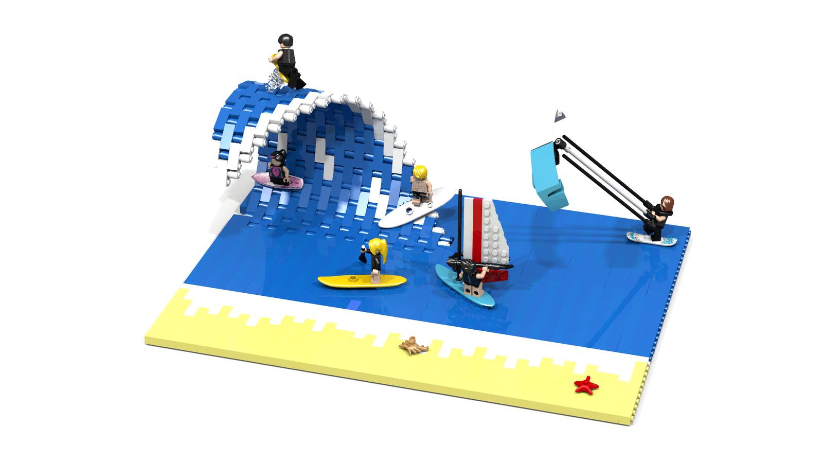 LEGO IDEAS - Product Ideas - The history of surfing