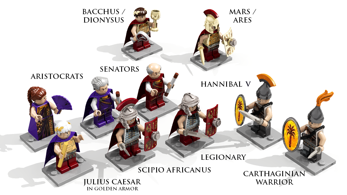 LEGO IDEAS - Product Ideas - Level 1: Julius Caesar Defends the Roman Forum