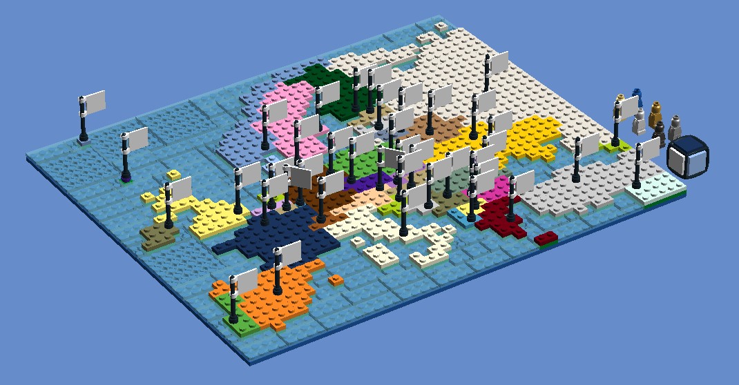 LEGO IDEAS - Product Ideas - Learn countries with LEGO