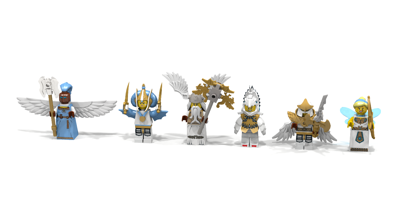 LEGO IDEAS - Product Ideas - Phantasy Realms - Cloud Fortress - Castle ...