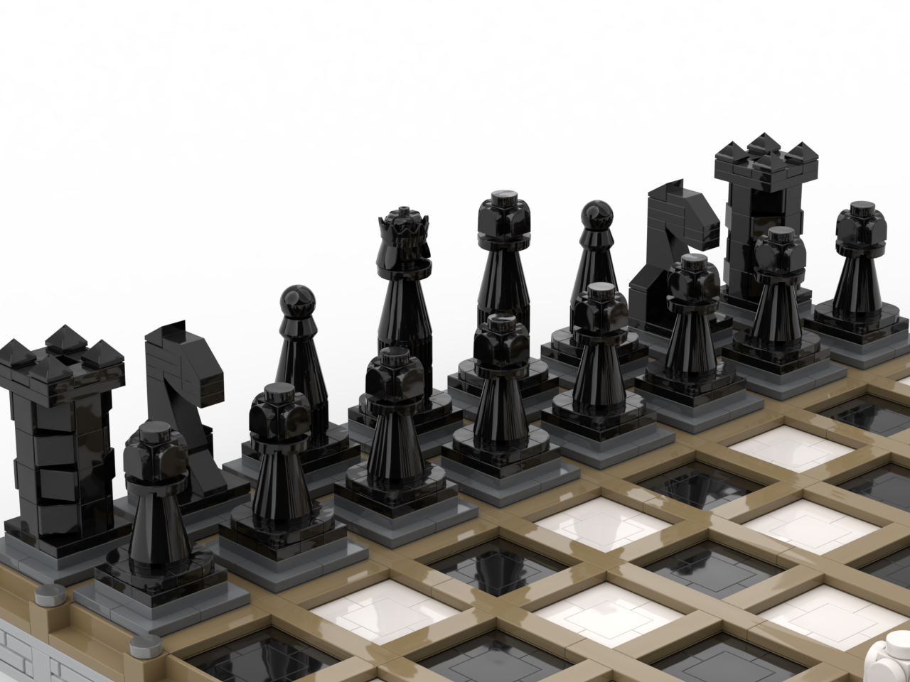 Brick Built Chess Board Posted To Lego Ideas Rlego 