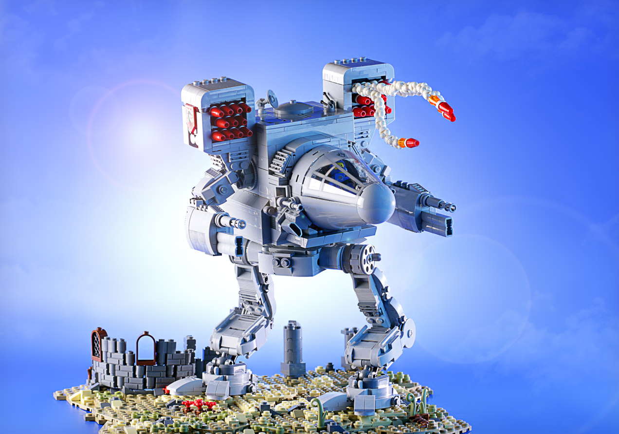 One for the Mechwarrior fans - The Timber Wolf : r/lego