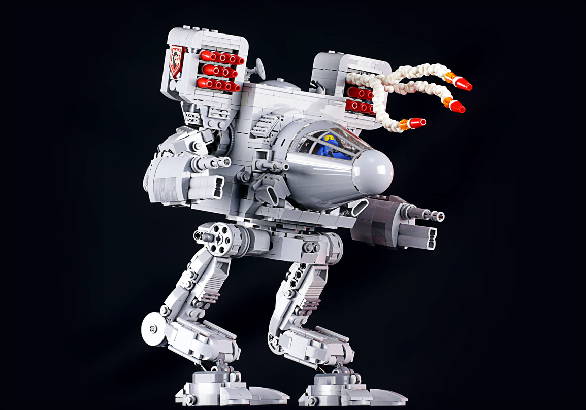One for the Mechwarrior fans - The Timber Wolf : r/lego
