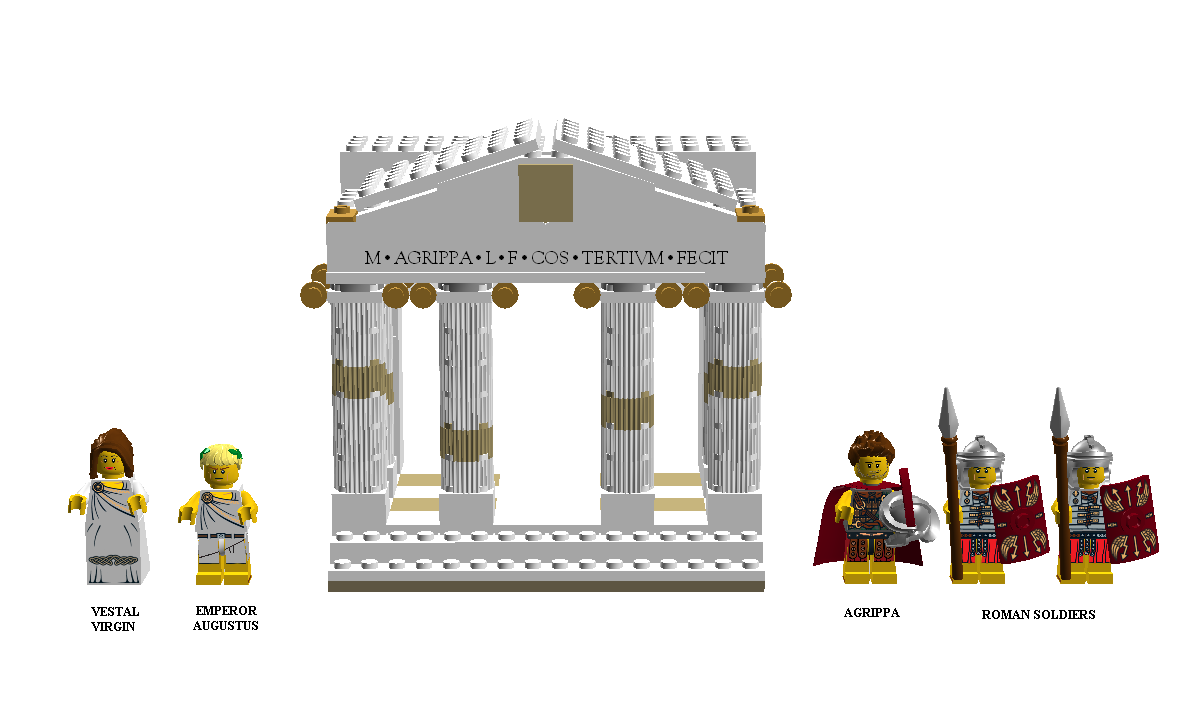 LEGO IDEAS - Product Ideas - The Pantheon - Roman Empire