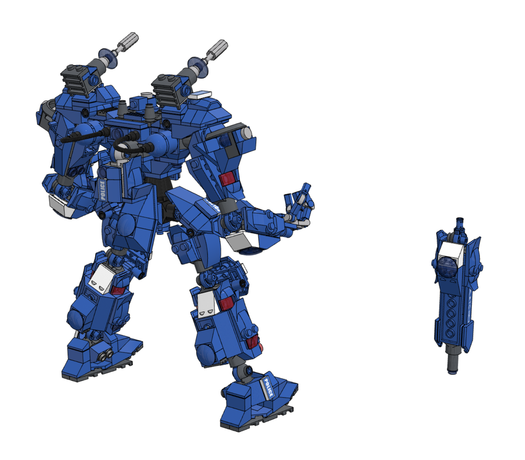 LEGO IDEAS - Product Ideas - Police Special Combat/Rescue Robot