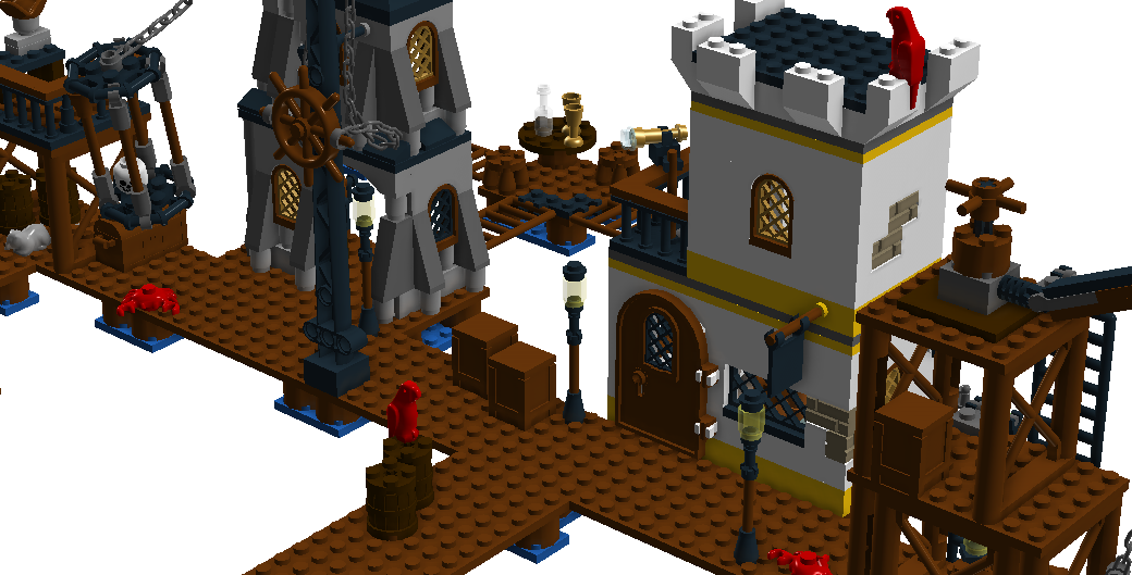 LEGO IDEAS - Product Ideas - Pirate Harbor: Port Plunder