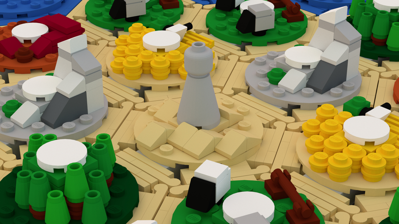 LEGO IDEAS - Product Ideas - Settlers of Catan (a Brick Board Game)