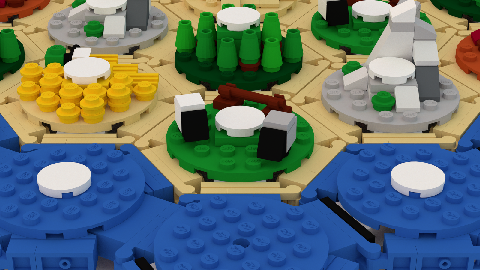LEGO IDEAS - Product Ideas - Settlers of Catan (a Brick Board Game)