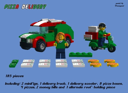LEGO IDEAS - Pizza Delivery