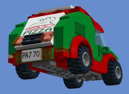 LEGO IDEAS - Pizza Delivery