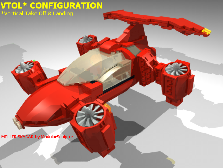 LEGO IDEAS - Product Ideas - Moller SkyCar M400