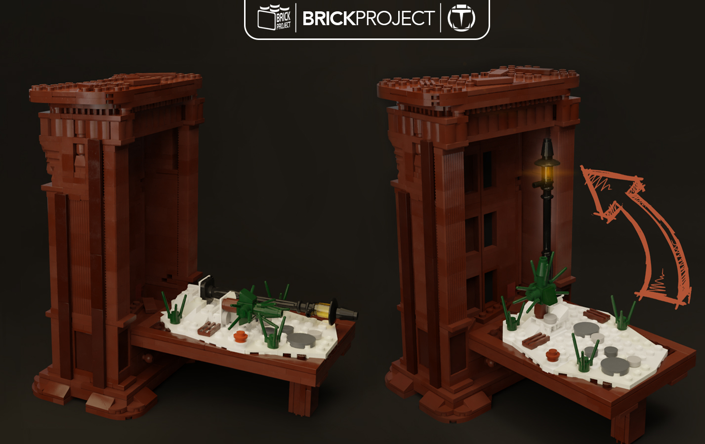 I made a fan art of my Narnia Wardrobe Lego Ideas Project! If you like ...