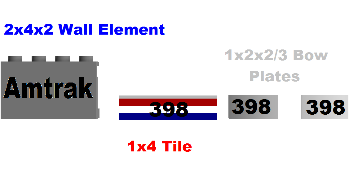 LEGO IDEAS - Product Ideas - Amtrak F40ph