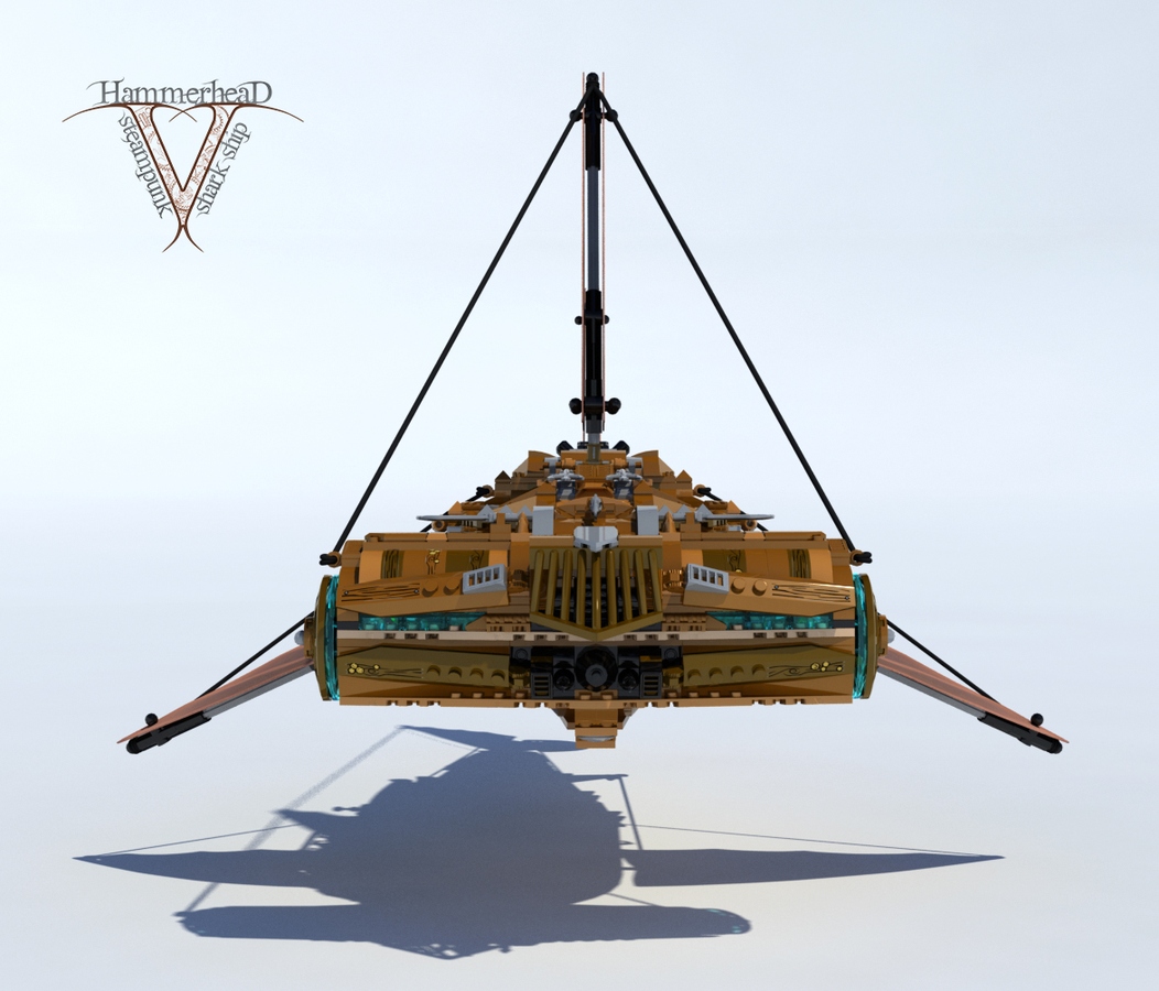LEGO IDEAS - Product Ideas - "Hammerhead V" Steampunk Sharkship