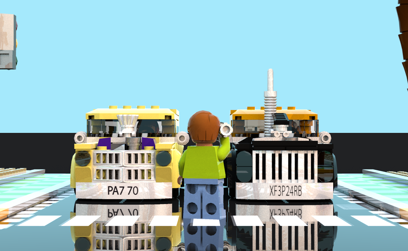 LEGO IDEAS - Product Ideas - Black Big Block Hot Rod vs. Light Yellow ...