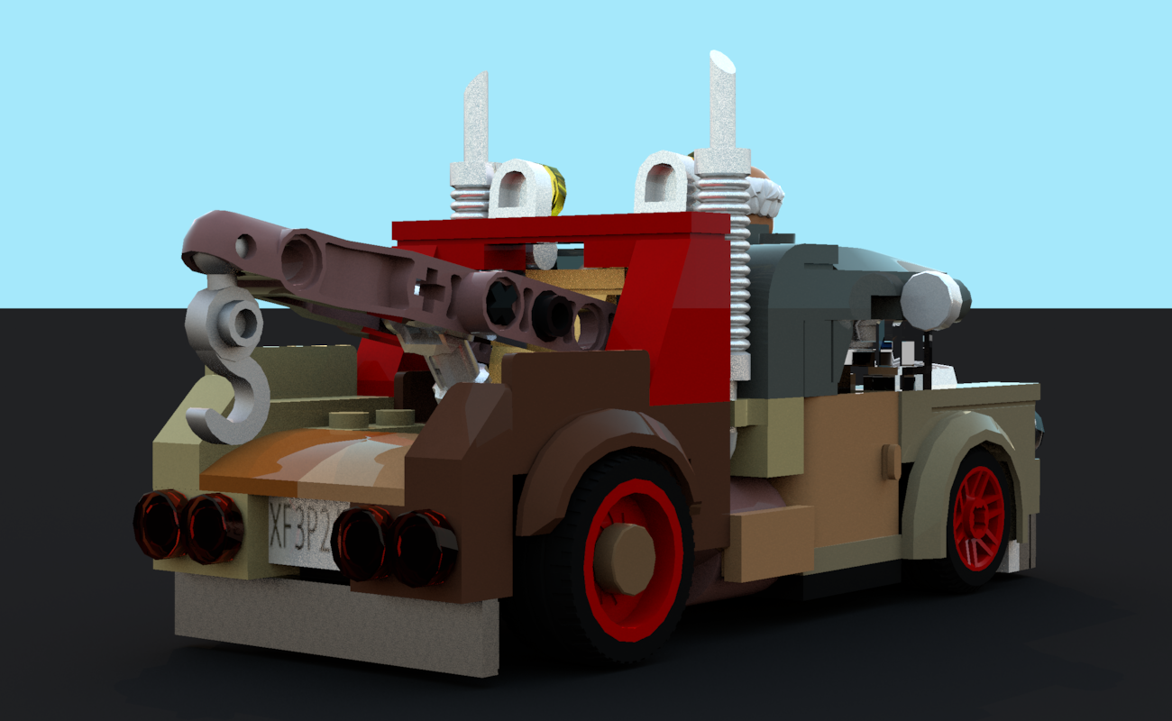 LEGO IDEAS - Product Ideas - Black Big Block Hot Rod vs. Light Yellow ...