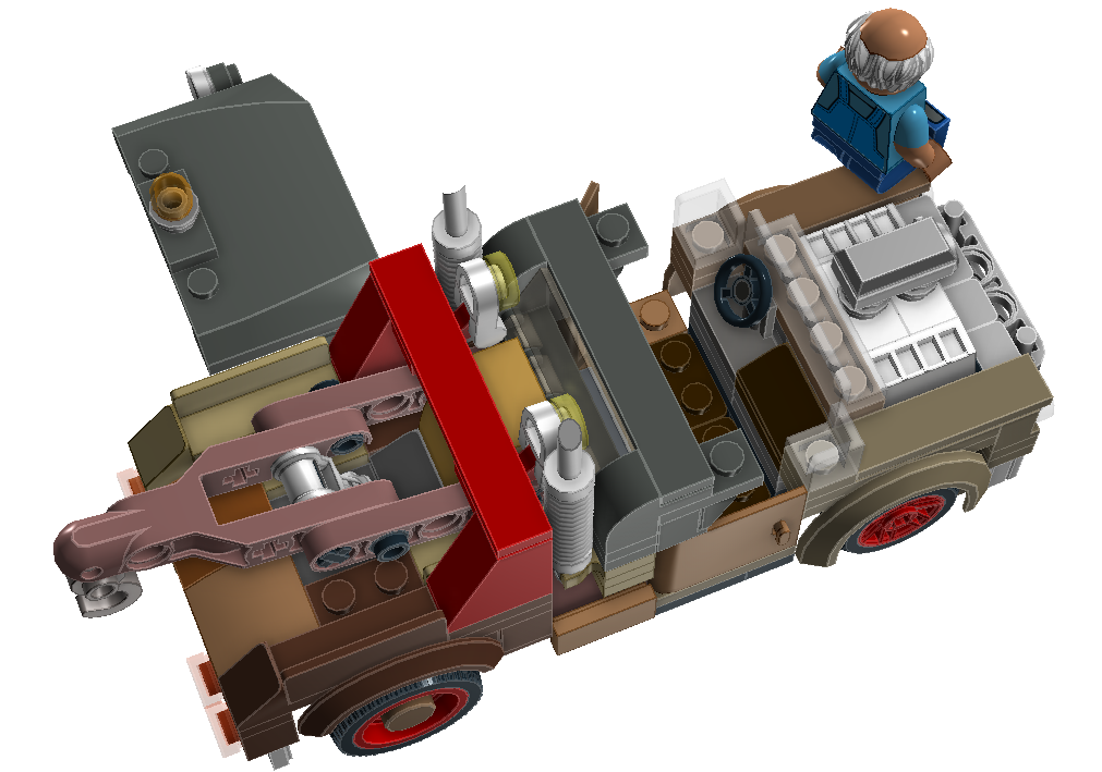 LEGO IDEAS - Product Ideas - Black Big Block Hot Rod vs. Light Yellow ...