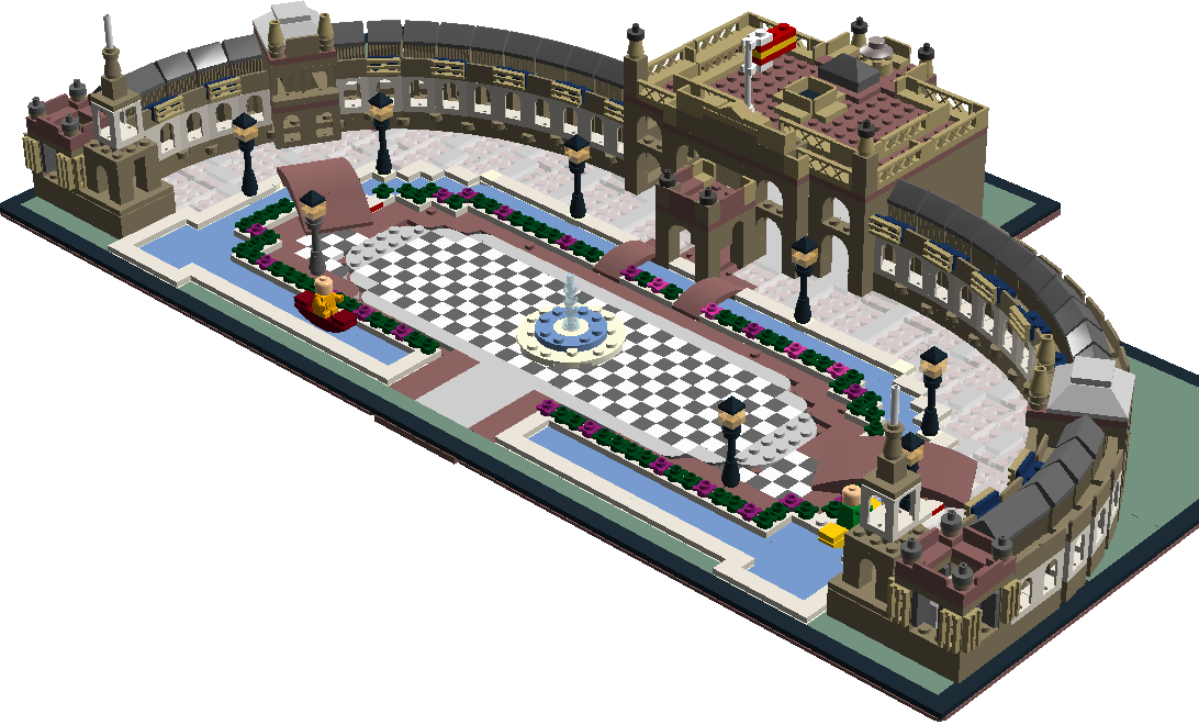 LEGO IDEAS - Product Ideas - Architecture - Plaza de Espana, Seville, Spain