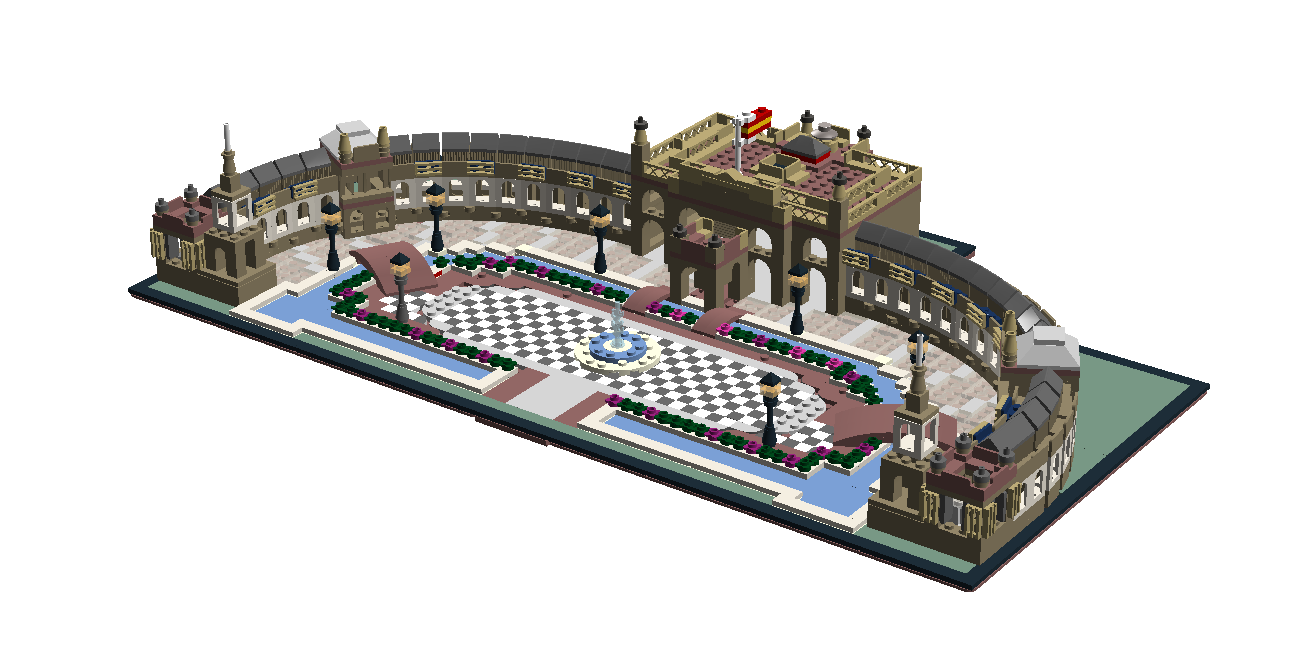LEGO IDEAS - Product Ideas - Architecture - Plaza de Espana, Seville, Spain