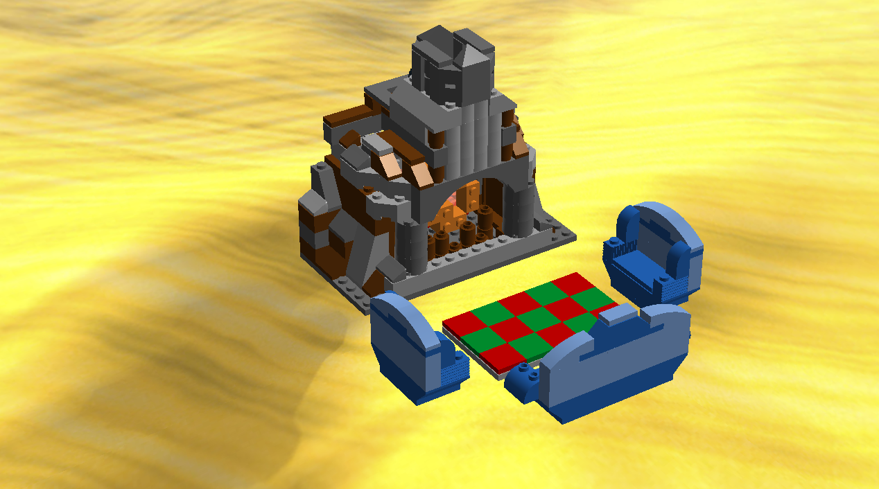 LEGO IDEAS - Product Ideas - Stone Fireplace
