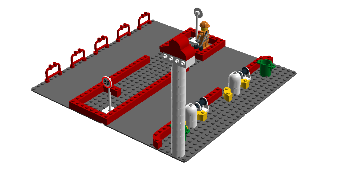 LEGO IDEAS - Product Ideas - Simple Gas Station