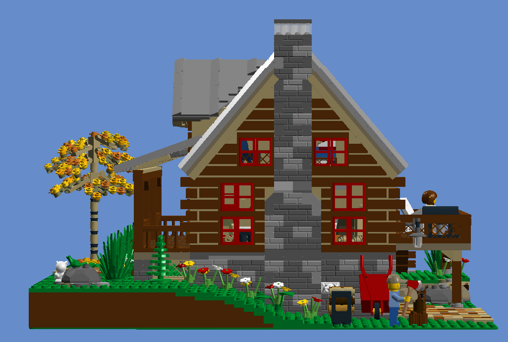 LEGO IDEAS - Product Ideas - Log Home