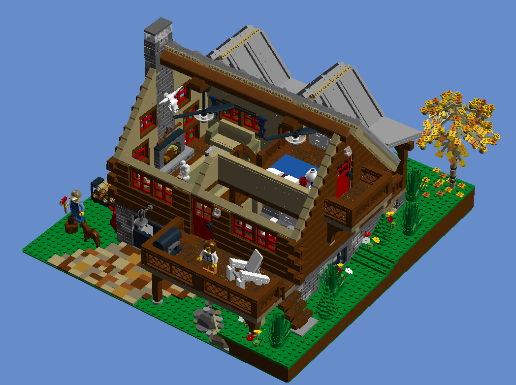 LEGO IDEAS - Product Ideas - Log Home