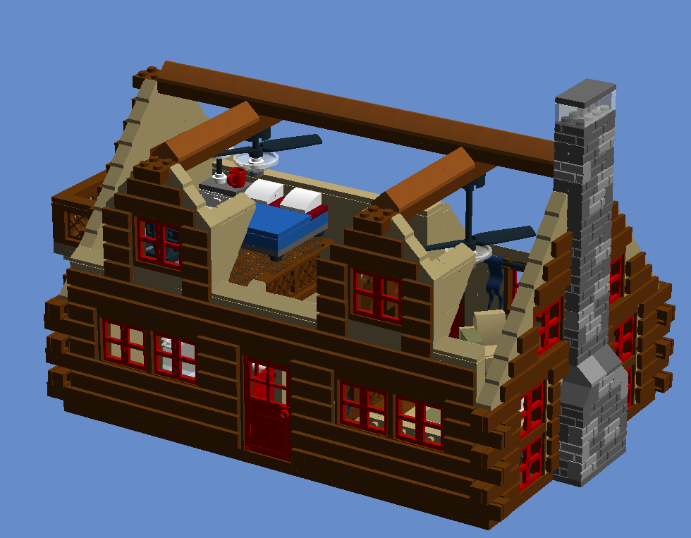 LEGO IDEAS - Product Ideas - Log Home