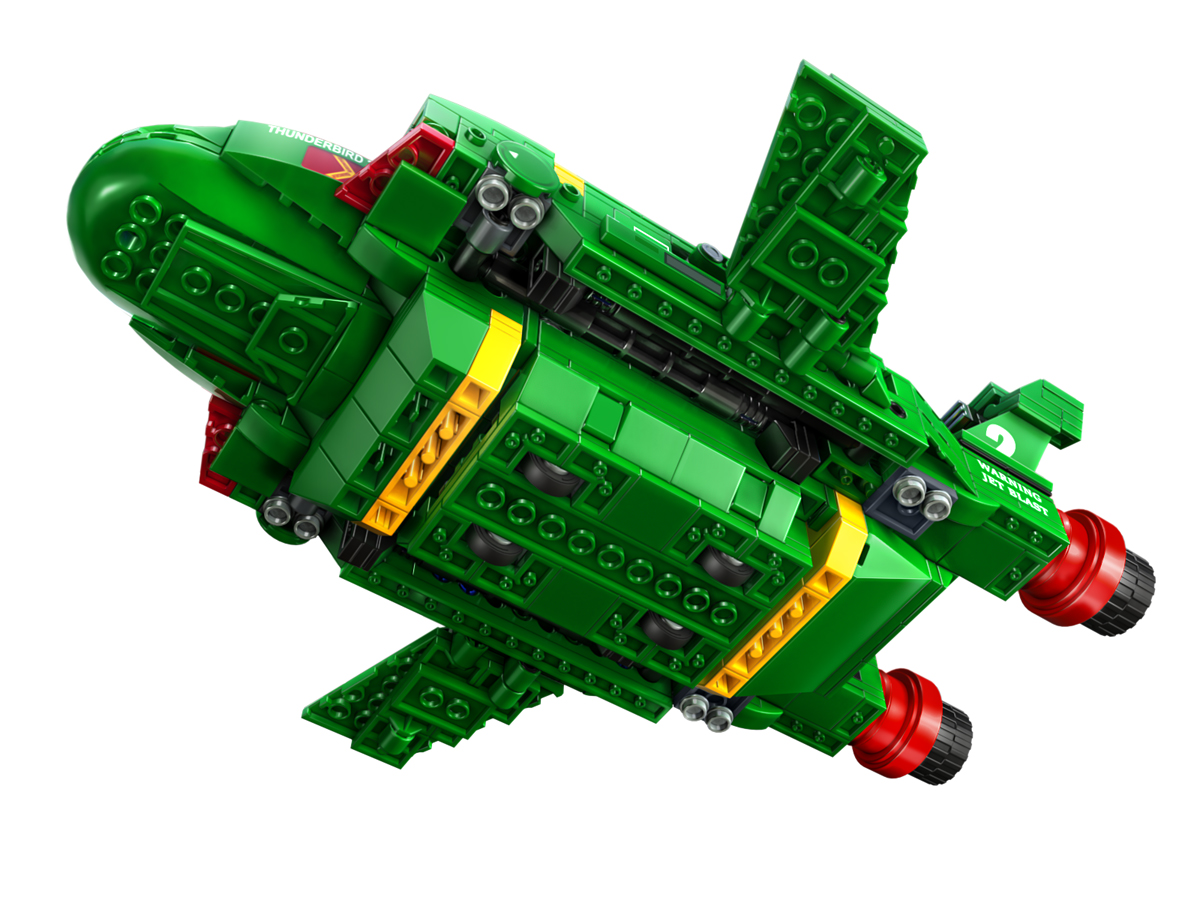 Thunderbirds just hit 10,000! : r/lego