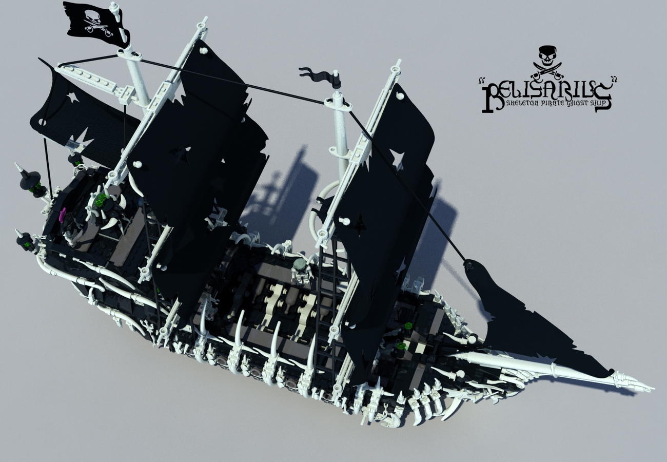 LEGO IDEAS - Product Ideas - "Belisarius" Skeleton Pirate Ghost Ship