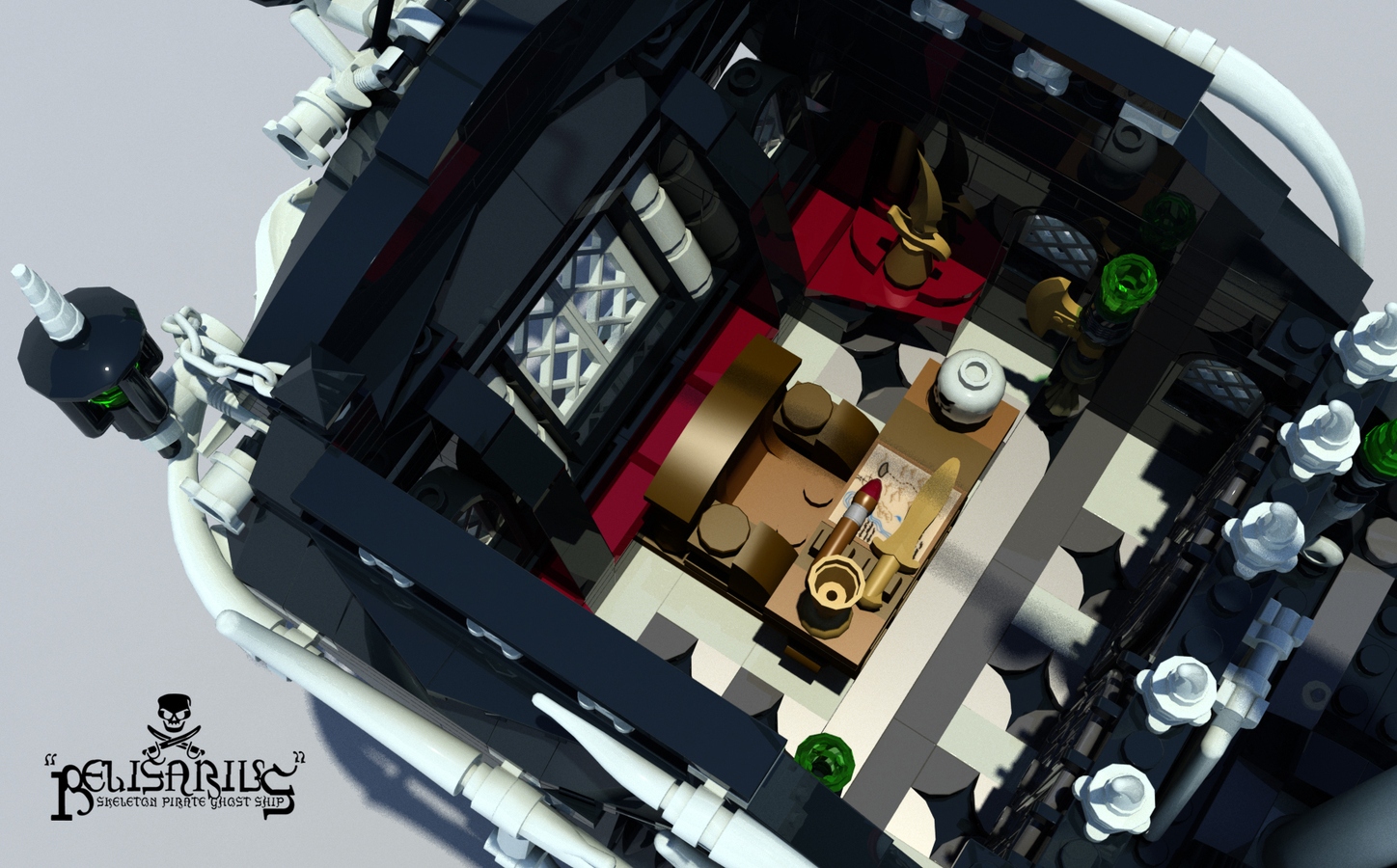 LEGO IDEAS - Product Ideas - "Belisarius" Skeleton Pirate Ghost Ship