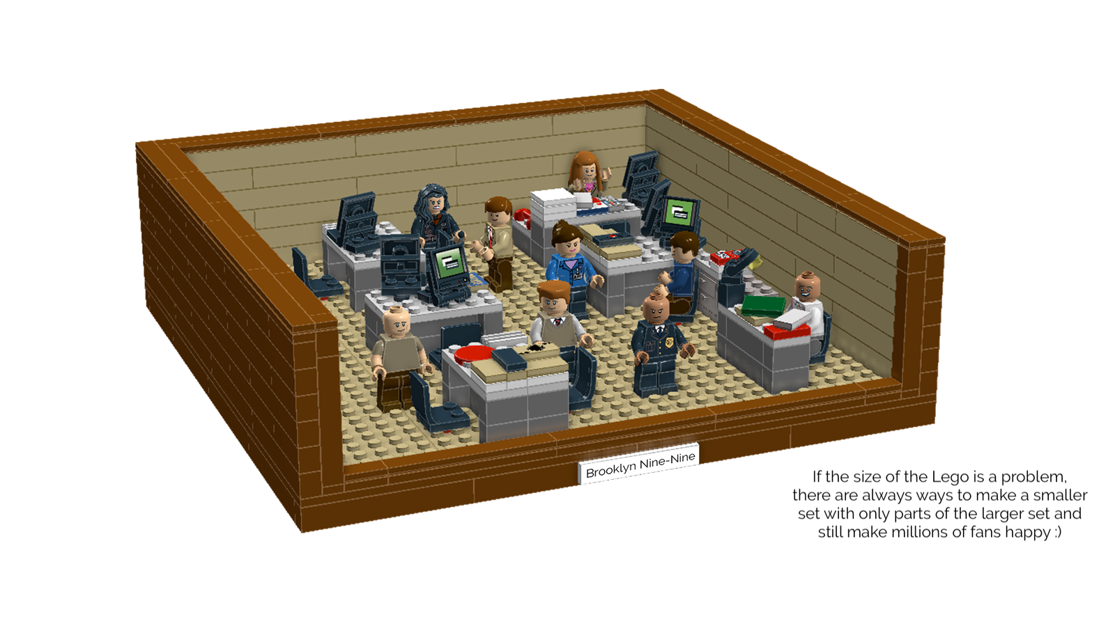LEGO IDEAS - Product Ideas - Brooklyn Nine-Nine - The 99th precinct