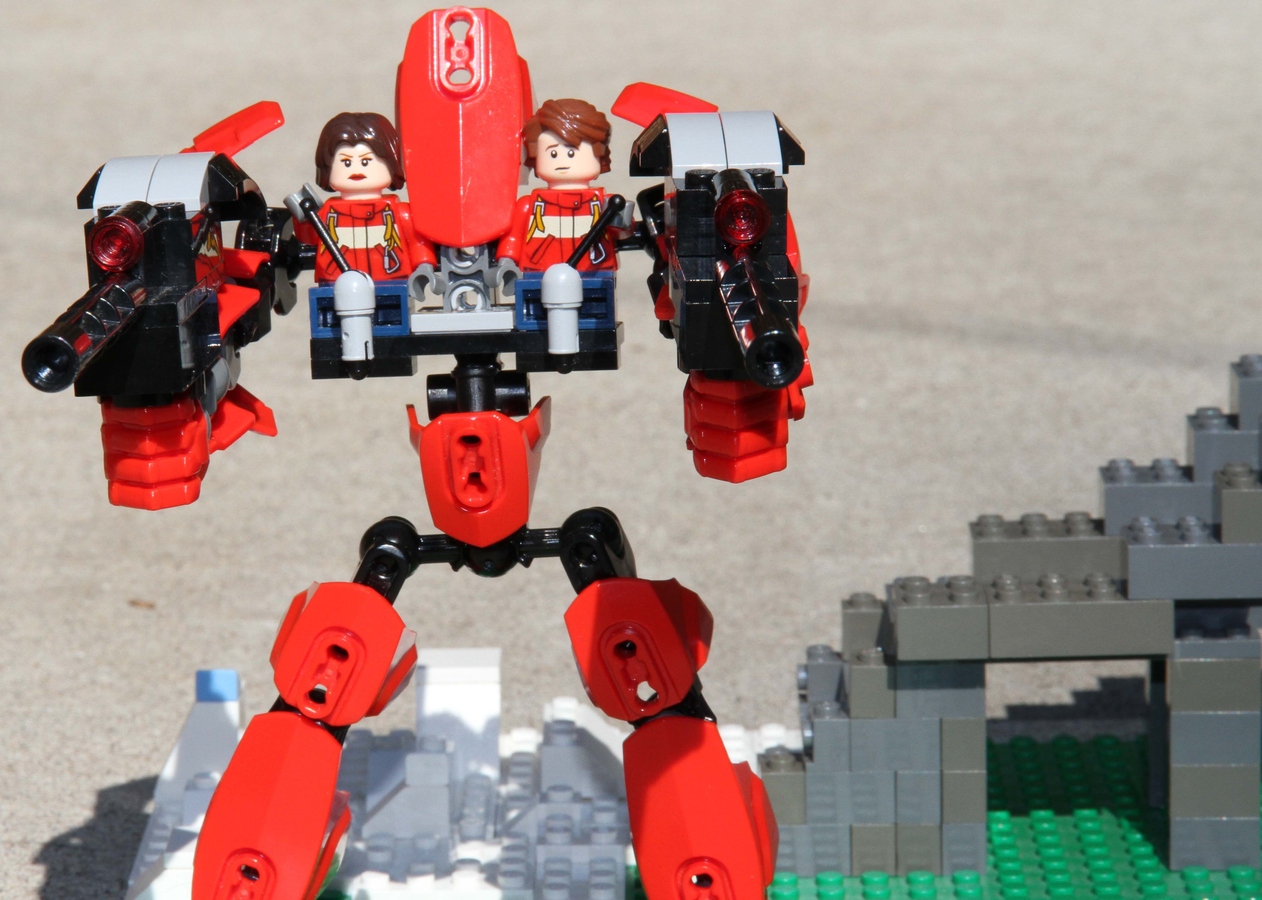 LEGO IDEAS - Product Ideas - Red Combat Mech Mark I