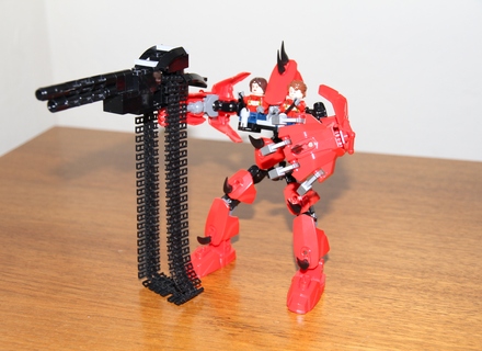 LEGO IDEAS - Red Combat Mech Mark I