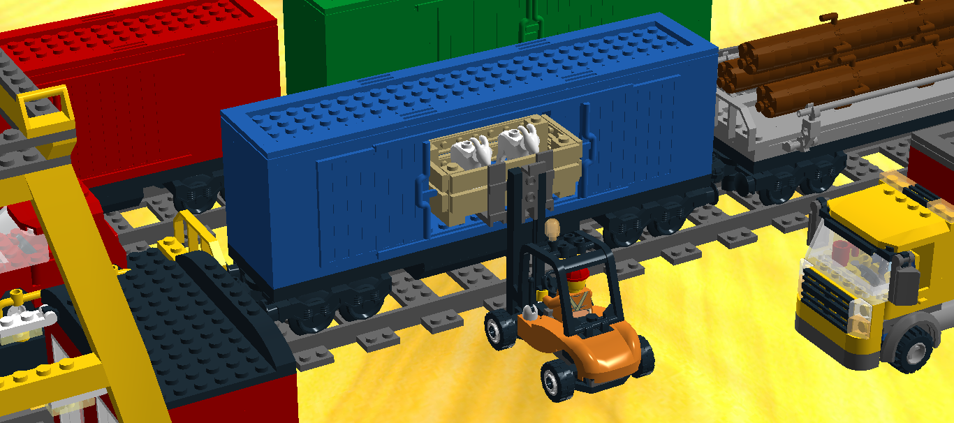 LEGO IDEAS - Product Ideas - Remote Control Cargo Train