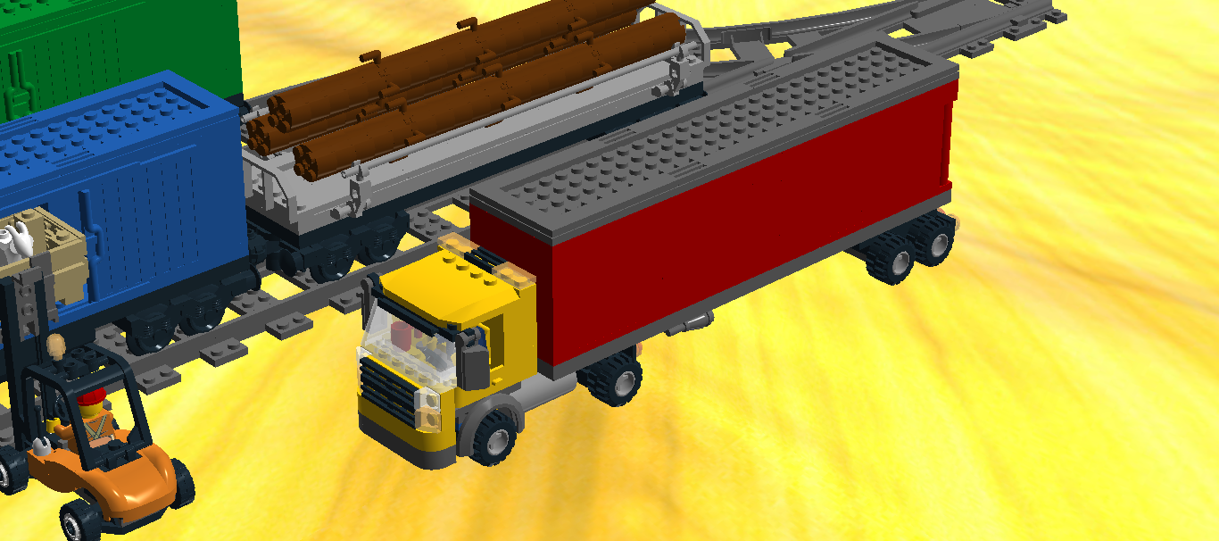 LEGO IDEAS - Product Ideas - Remote Control Cargo Train