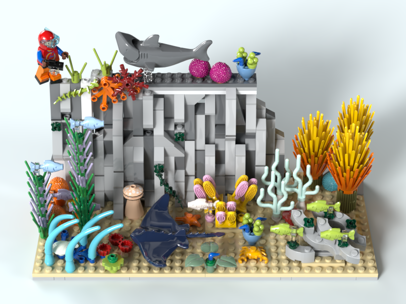 Lego Ideas Coral Reef : r/legoideas