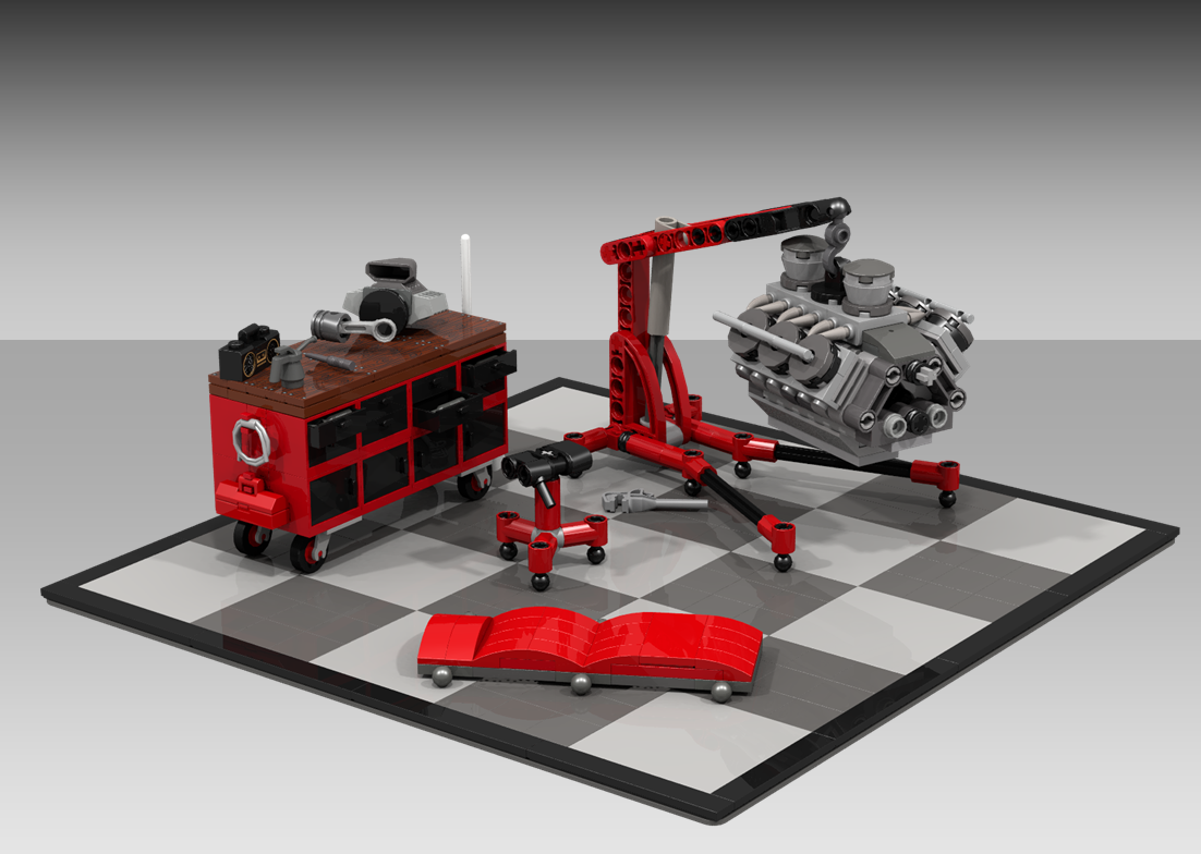 LEGO IDEAS - Product Ideas - Rat Rod & Garage