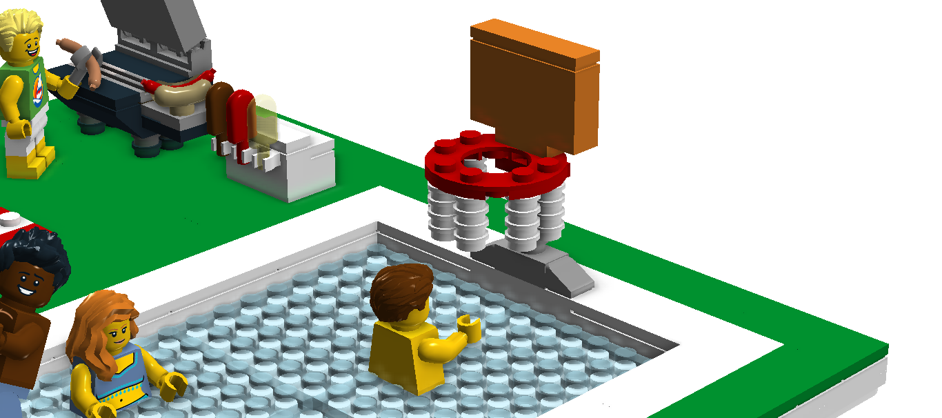 LEGO IDEAS - Product Ideas - Backyard Pool Party