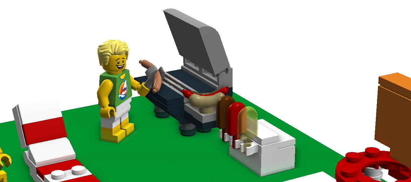 LEGO IDEAS - Product Ideas - Backyard Pool Party