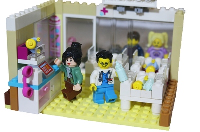 LEGO IDEAS - Product Ideas - Making a hospital #2 Patient's bed