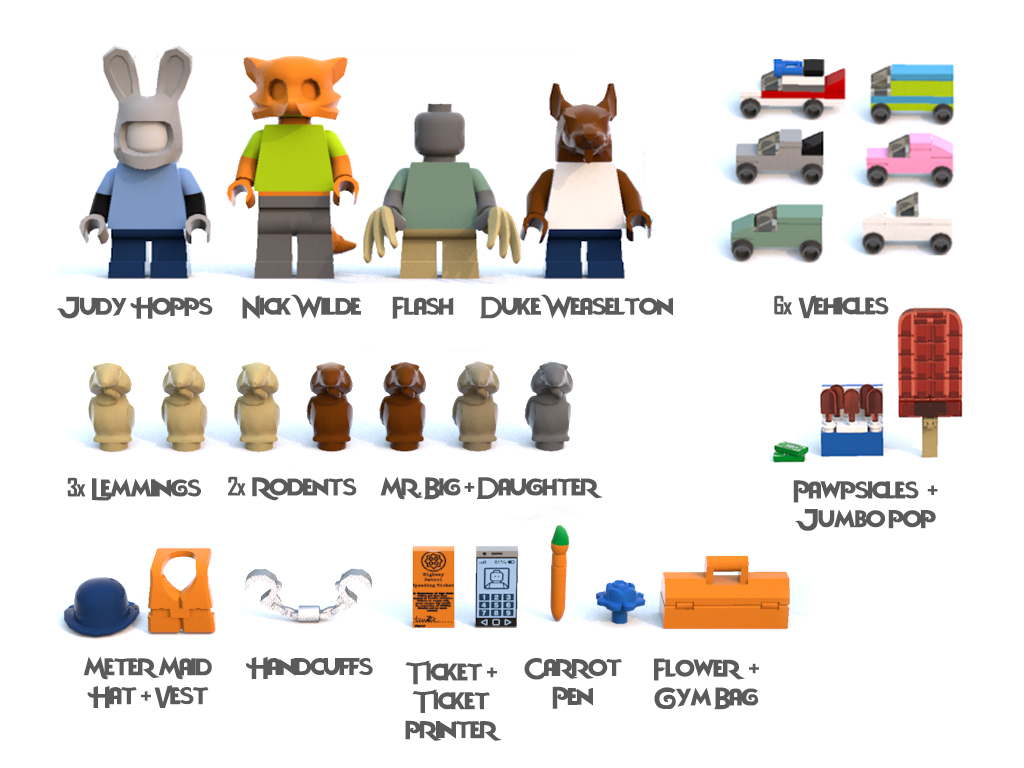 LEGO IDEAS - Product Ideas - Zootopia / Zootropolis
