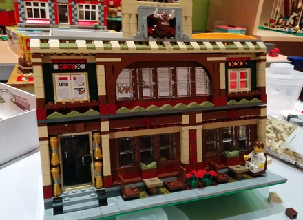 LEGO IDEAS - The Lego Steak House / BBQ House For LEGO CITY/MODULAR