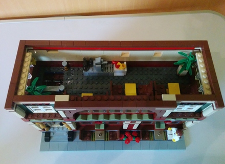 LEGO IDEAS - The Lego Steak House / BBQ House For LEGO CITY/MODULAR