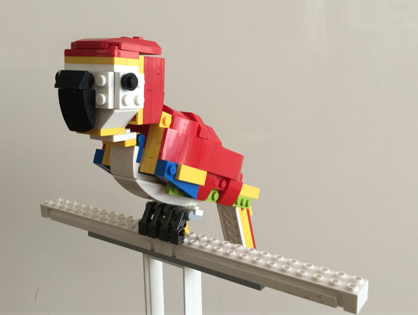 LEGO IDEAS - Product Ideas - Red Cute Parrot.