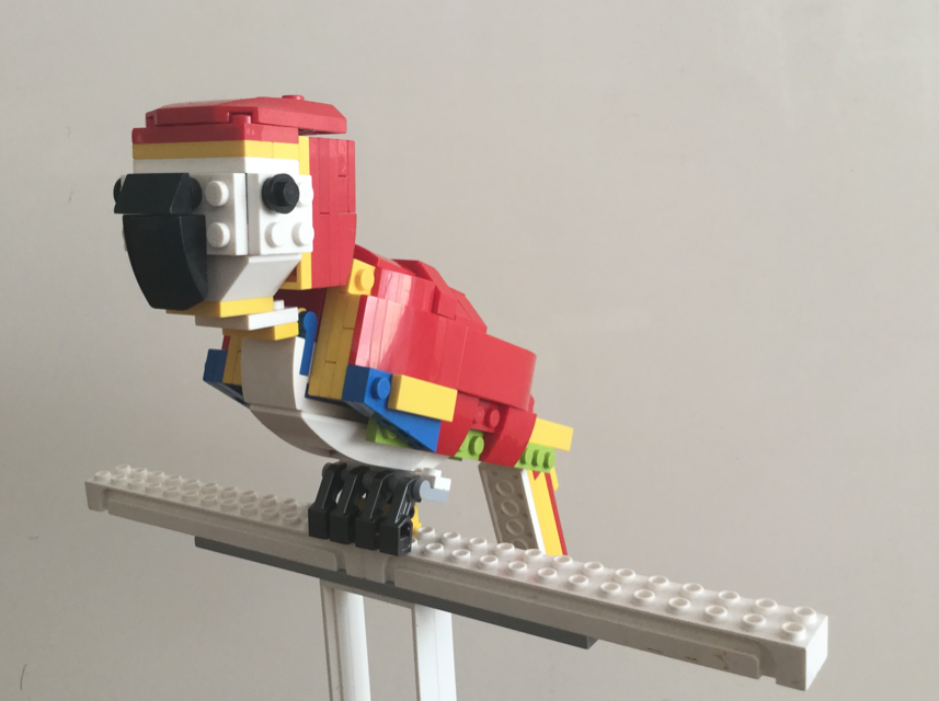 LEGO IDEAS - Product Ideas - Red Cute Parrot.