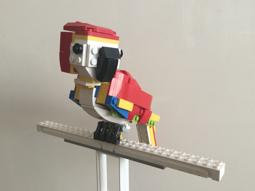 LEGO IDEAS - Product Ideas - Red Cute Parrot.