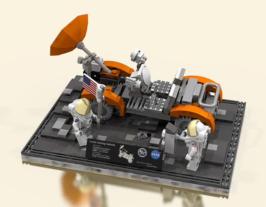 LEGO IDEAS - Product Ideas - Lunar Rover (LRV - Lunar Roving Vehicle)
