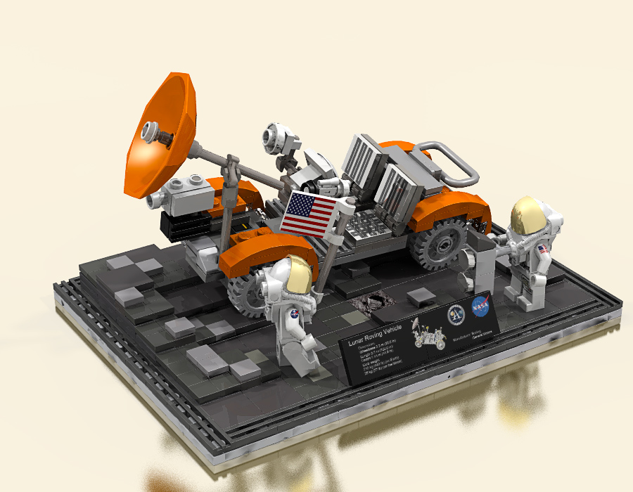 LEGO IDEAS - Product Ideas - Lunar Rover (LRV - Lunar Roving Vehicle)